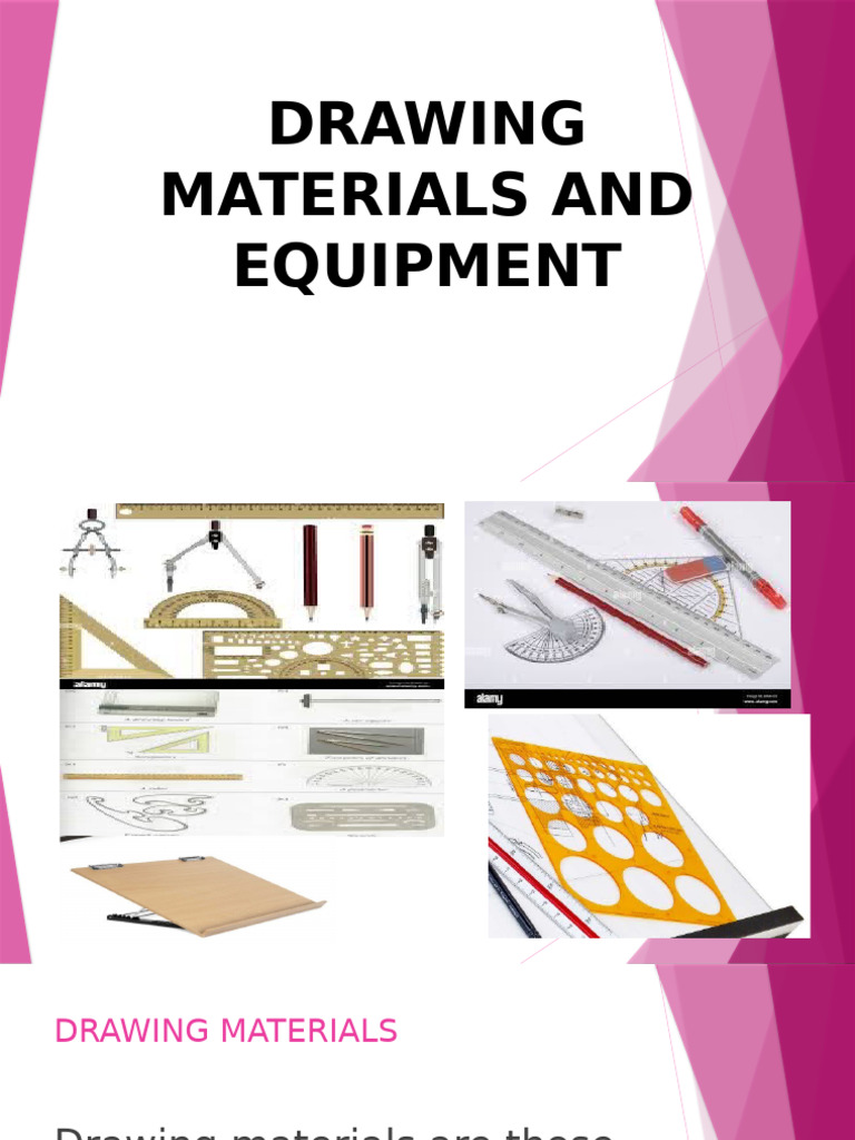 Jss1 Drawing Materials and Equipment | PDF | Drawing | Technical Drawing