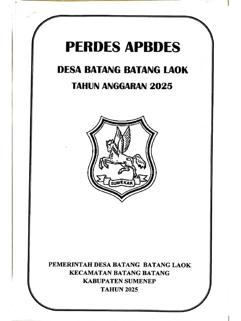 perdes dan perkades | PDF