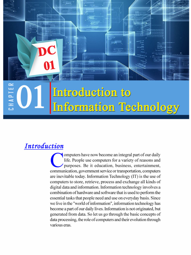 Dca First Chapter | PDF