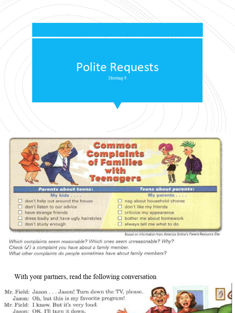 Polite Requests | PDF