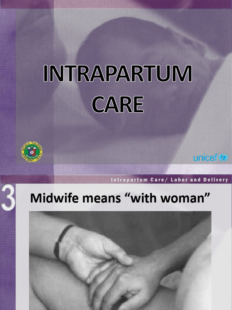 BEmONC Module for Intrapartum Care | PDF | Childbirth | Midwifery