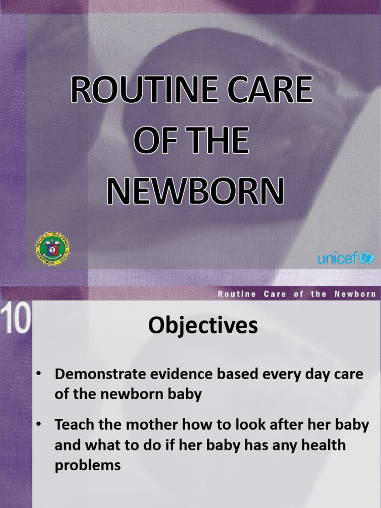 Newborn Care Guidelines for Midwives | PDF | Infants | Midwifery
