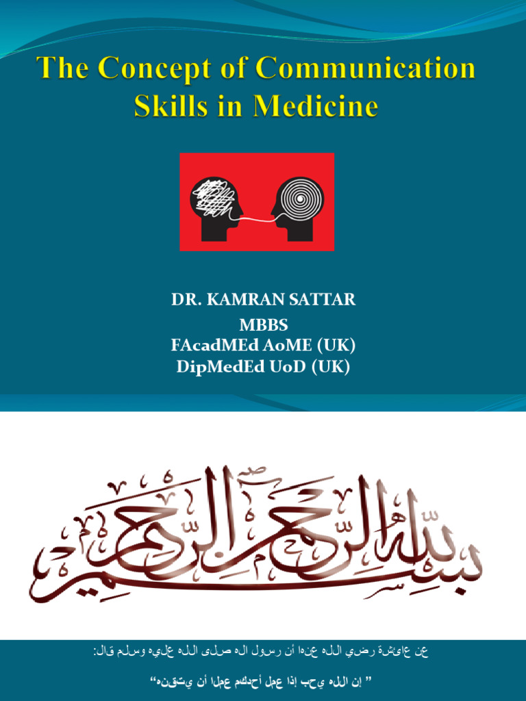 Effective Communication in Medicine | PDF