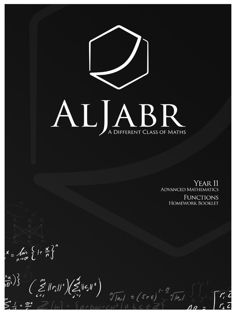 Full Functions Booklet | PDF | Function (Mathematics) | Asymptote