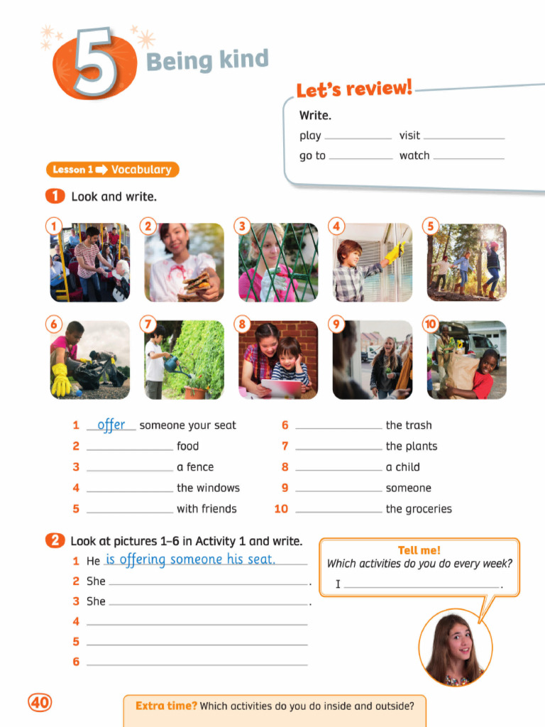 Rise and Shine 5 WB Unit 5 | PDF