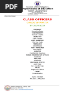 Duties and Responsibilities-Classroom Officers | PDF