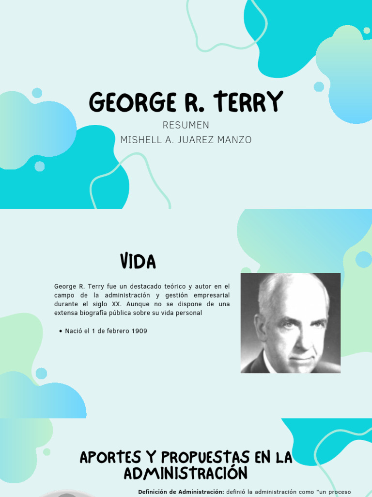 George R. Terry | PDF