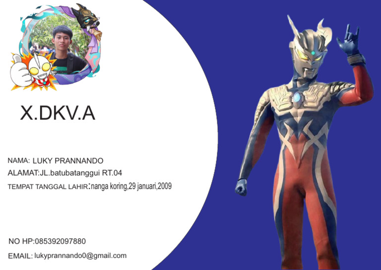Kartu Nama Ultramen | PDF