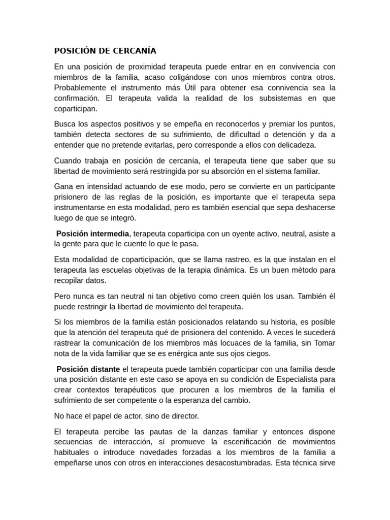 Posicion Es | PDF