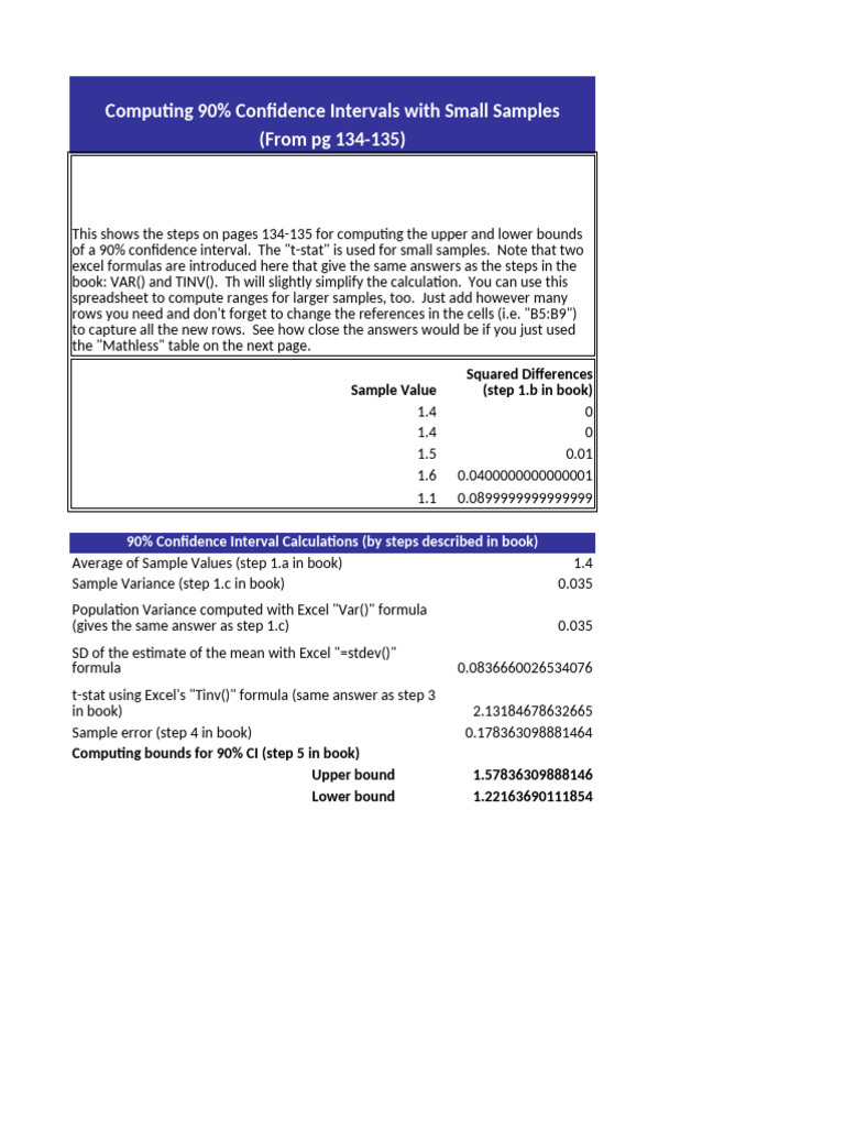 How To Measure Anything 3rd - Ed Ch.9 Examples | PDF | Standard ...