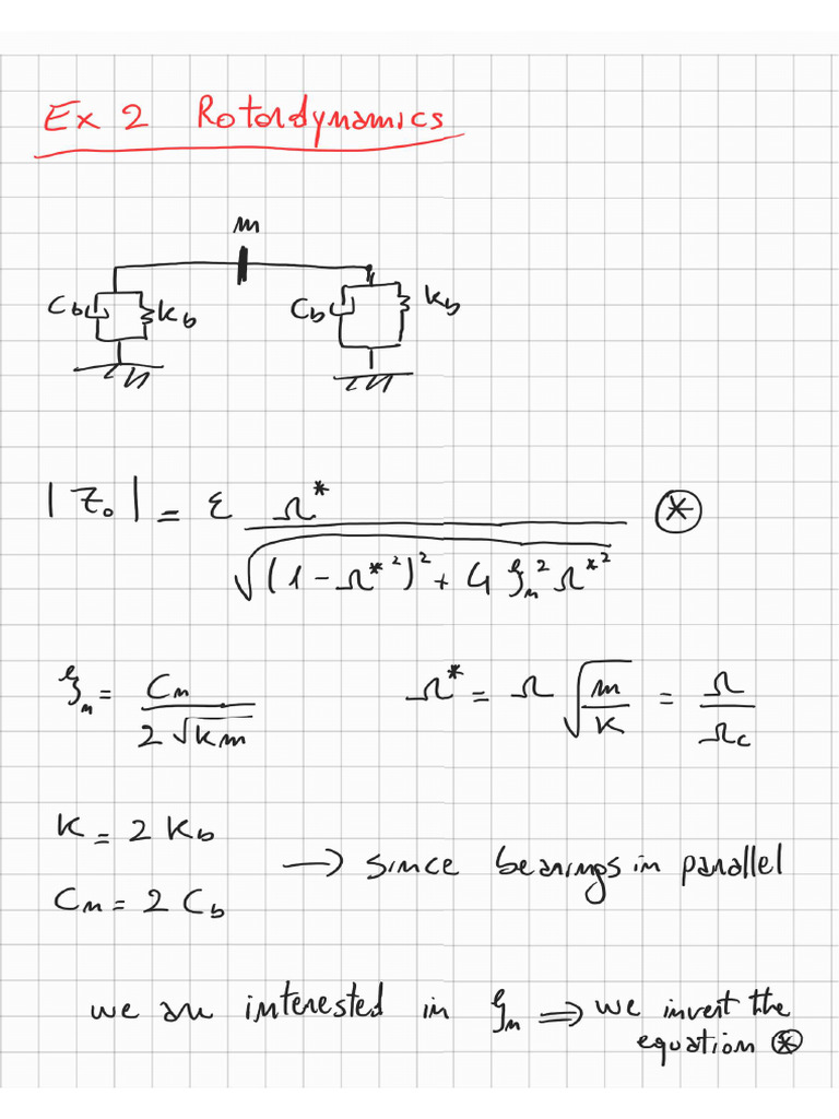 Ex2 Rotordynamics | PDF