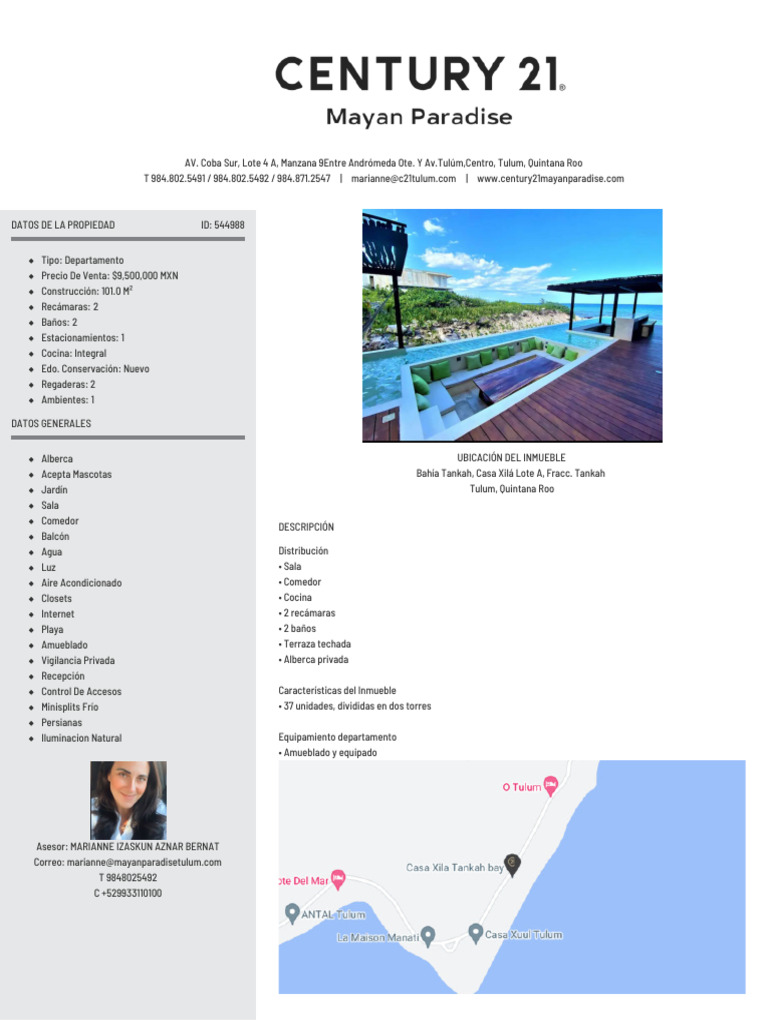 (544988) Fracc Tankah | PDF