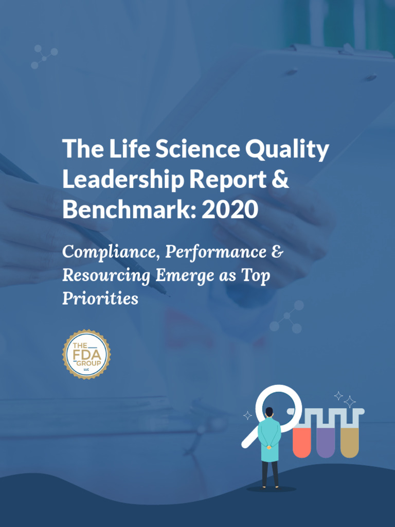 Life Science Quality Report 2020 Insights | PDF | Regulatory Compliance ...