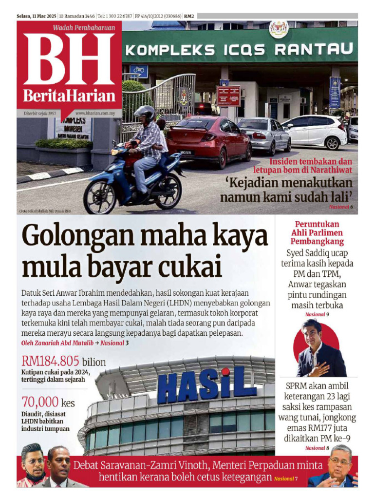 PDF GO BeritaHarian 11032025 | PDF