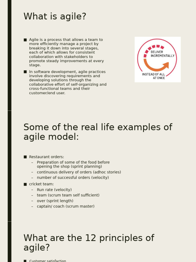 Understanding Agile and Scrum Methodology | PDF | Scrum (Software ...