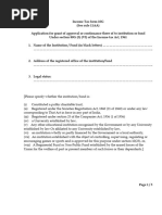 EI1 Application For Exemption From Income Tax External Form | PDF ...