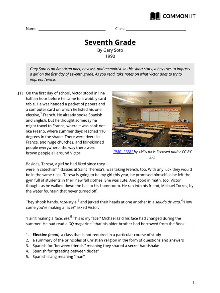 Senth Grade | PDF