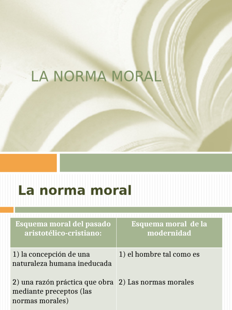 Normas Morales | PDF | Moralidad | Utilitarismo