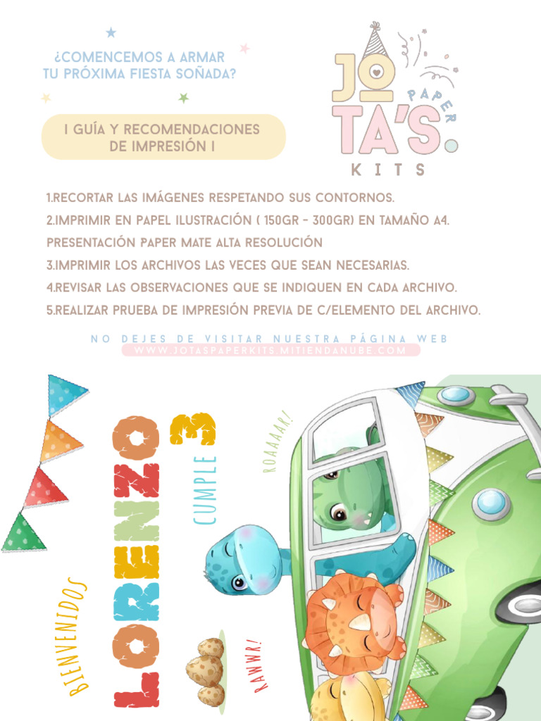 KIT BABY DINOS | PDF