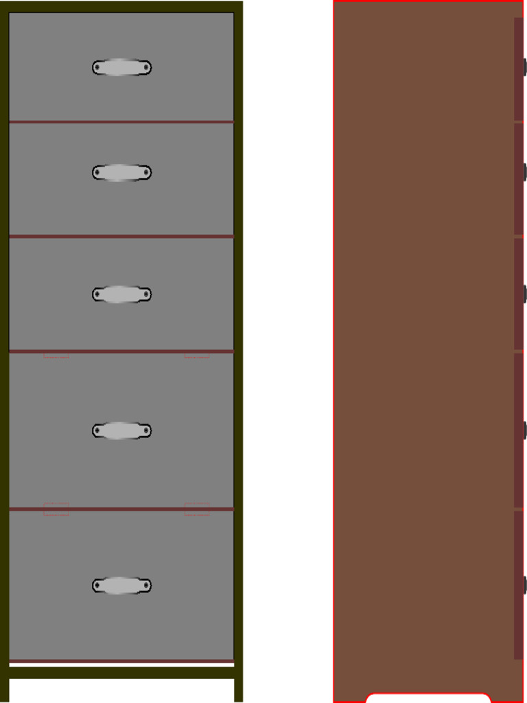 Drawer Front and Side | PDF