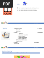 Grade 8 Poetry Notes | PDF | Poetry | Writing