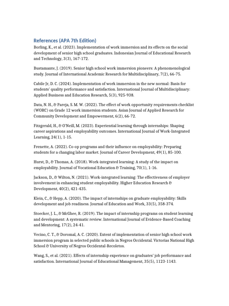 References_APA7 | PDF