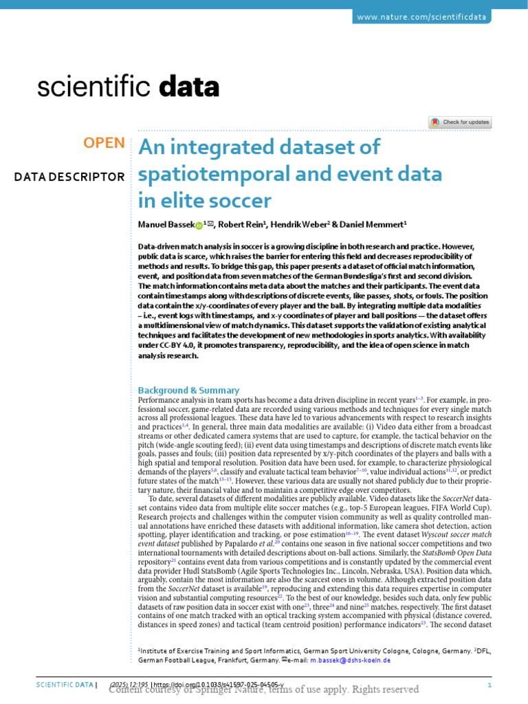 An Integrated Dataset of Spatiotemporal and Event | PDF | Data ...