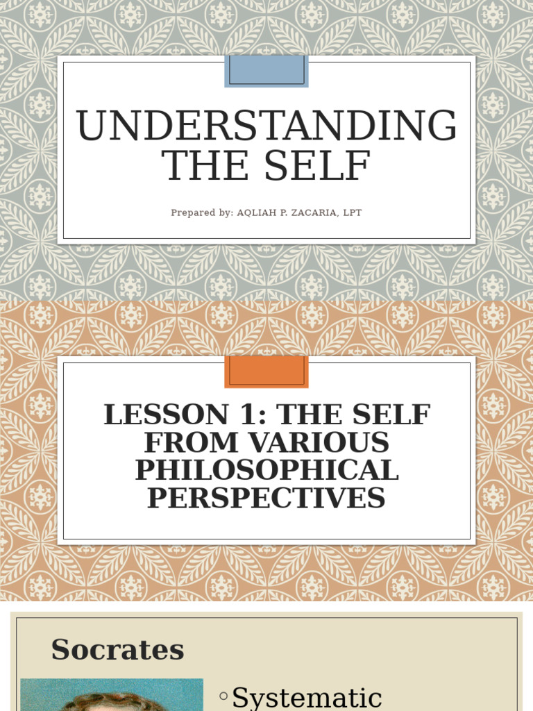 Philosophical Perspectives on Self | PDF | Idea | Soul