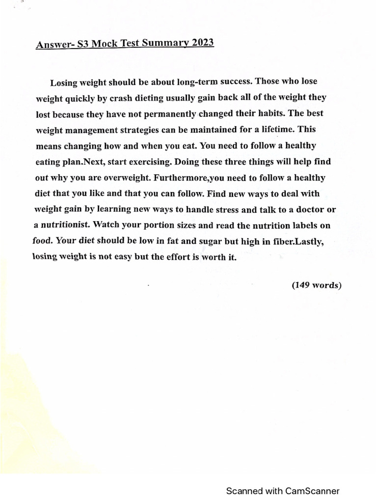 Correction Summary 2 Pdf