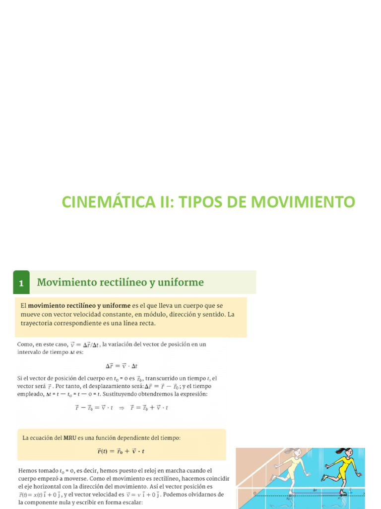 Cinematica II | PDF