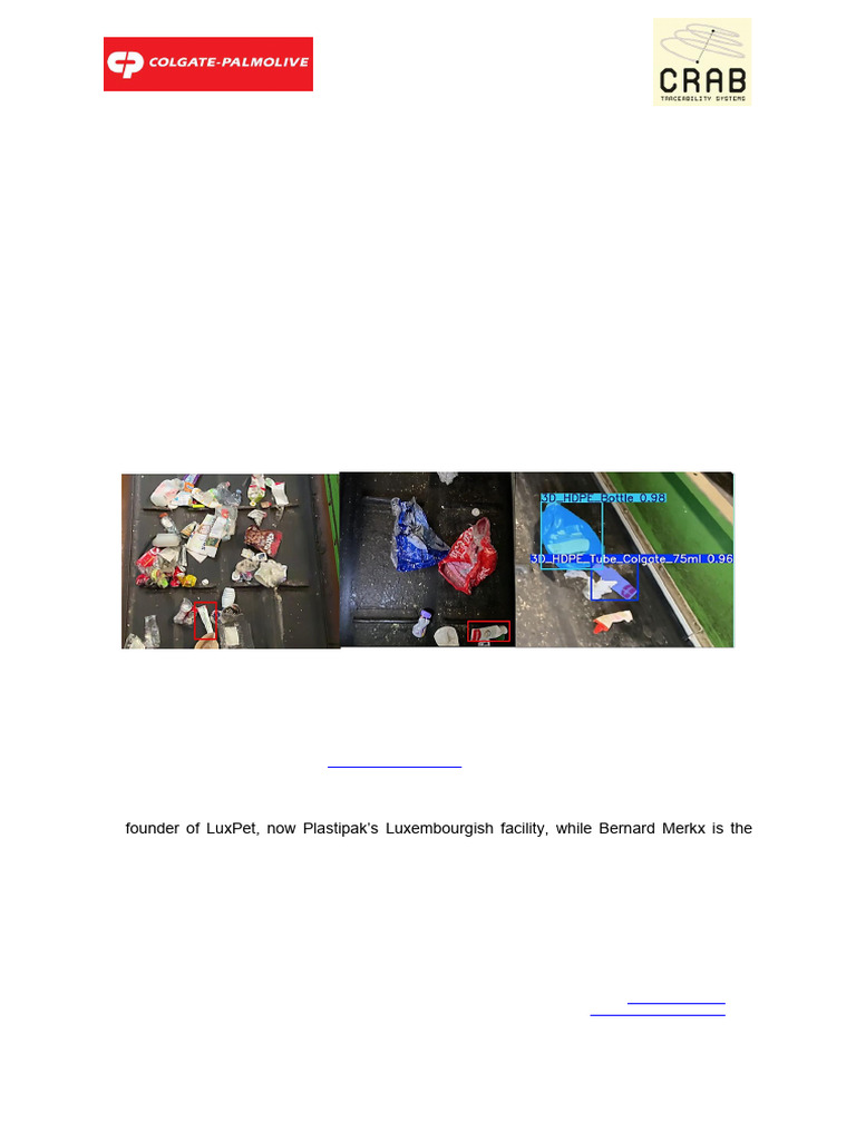 Colgate Tube Sortability Study Report | PDF | Computer Vision | Recycling