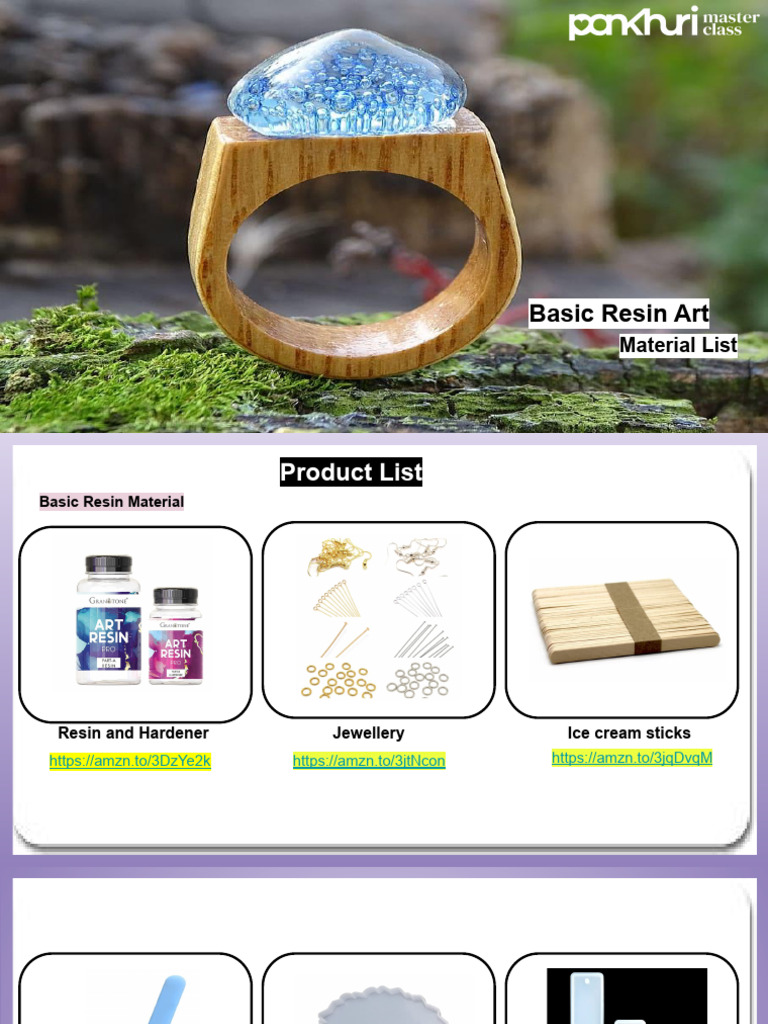 Essential Materials for Resin Art | PDF