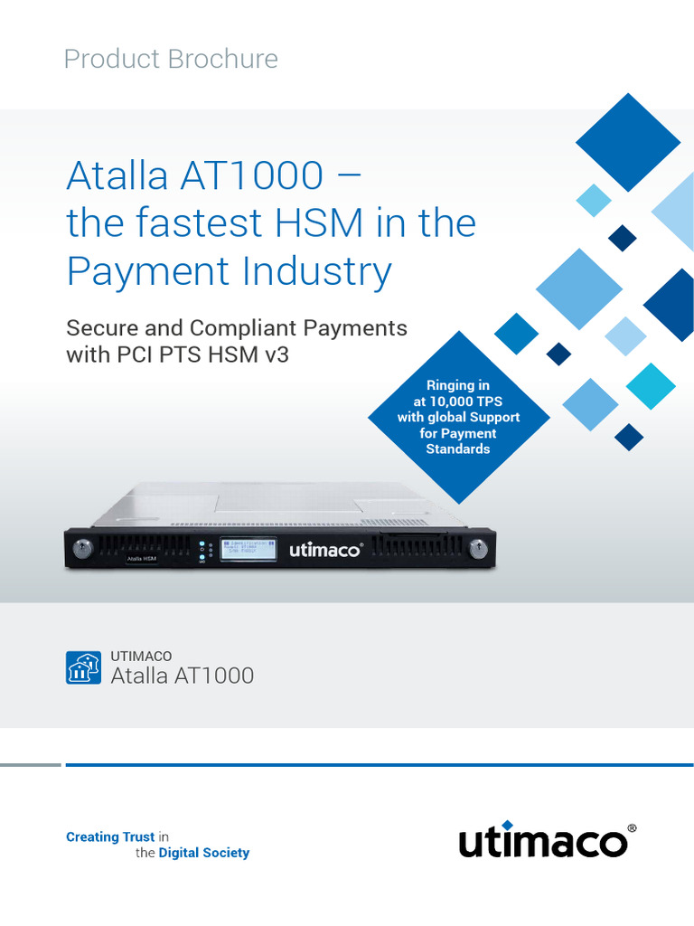 UTIMACO Product Brochure AT1000 EN | PDF | Personal Identification ...