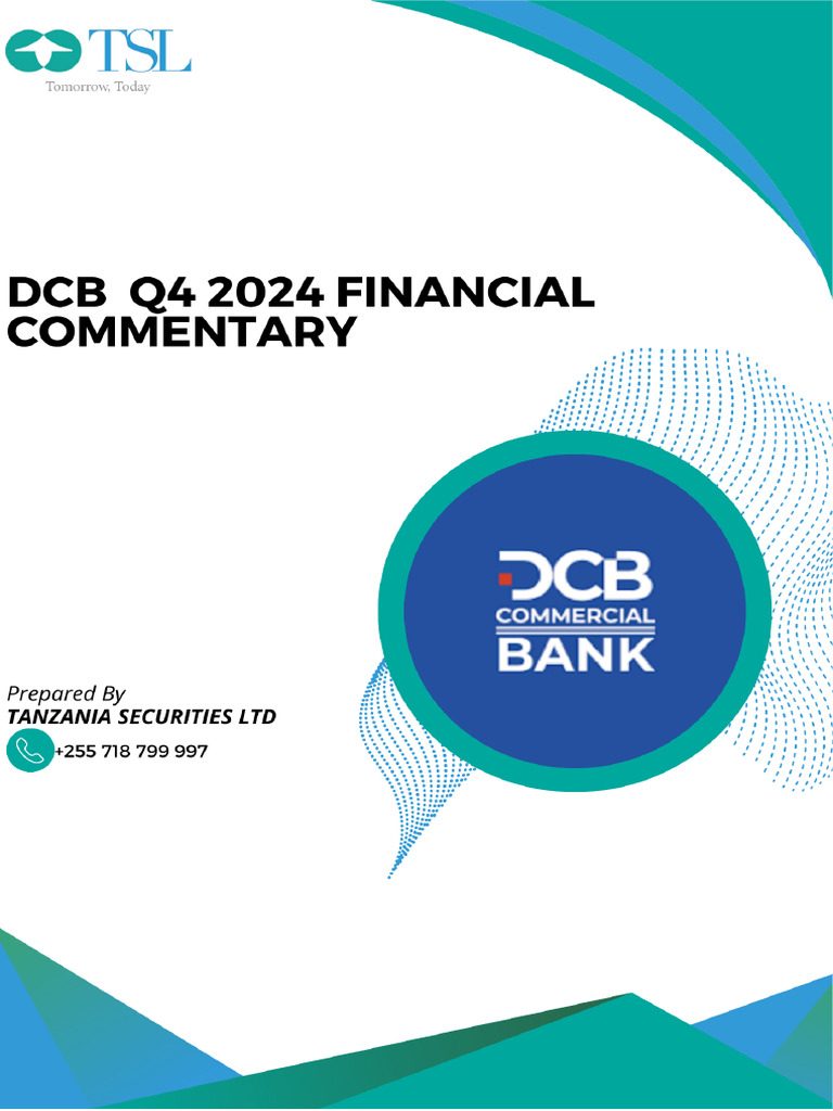 DCB Q4 2024 Financial Commentary | PDF | Interest | Banks