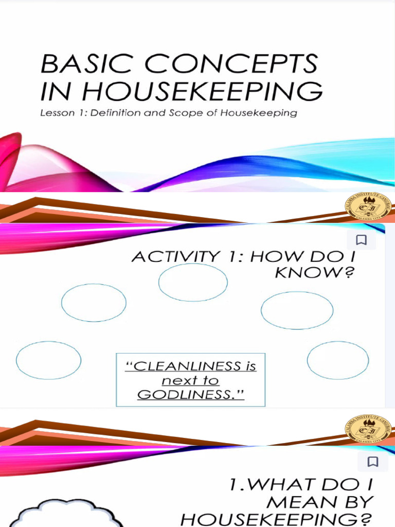 Housekeeping Tle 9 | PDF