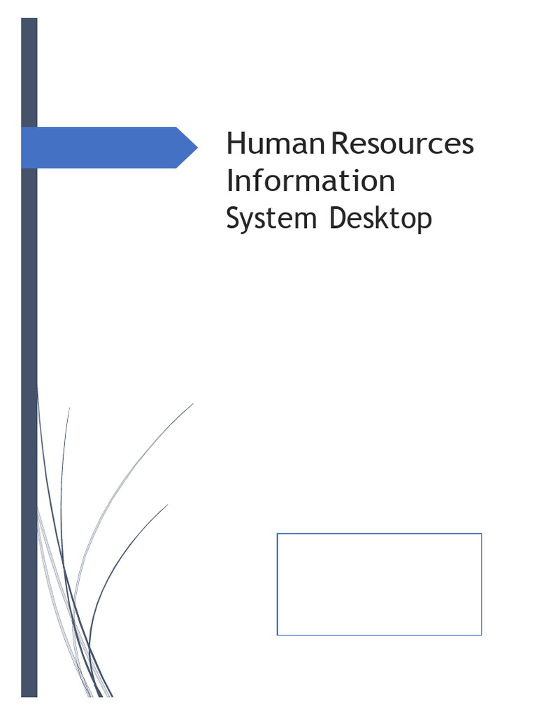 Human Resource Information System | PDF | Databases | Use Case