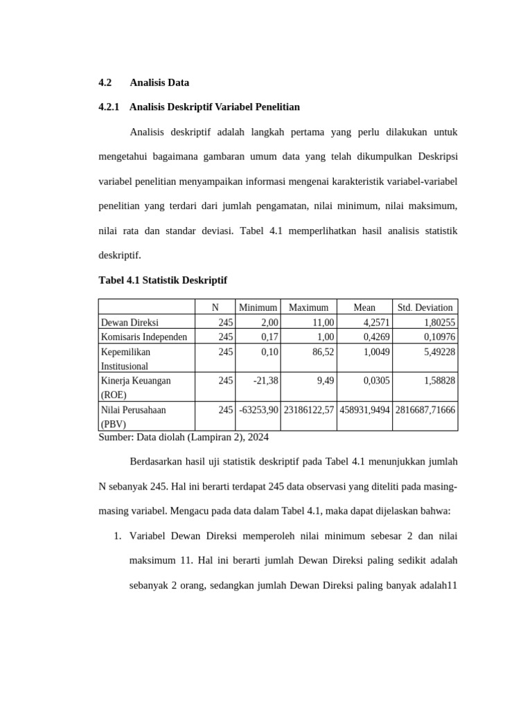 interpretasi eviews PATH Sobel | PDF