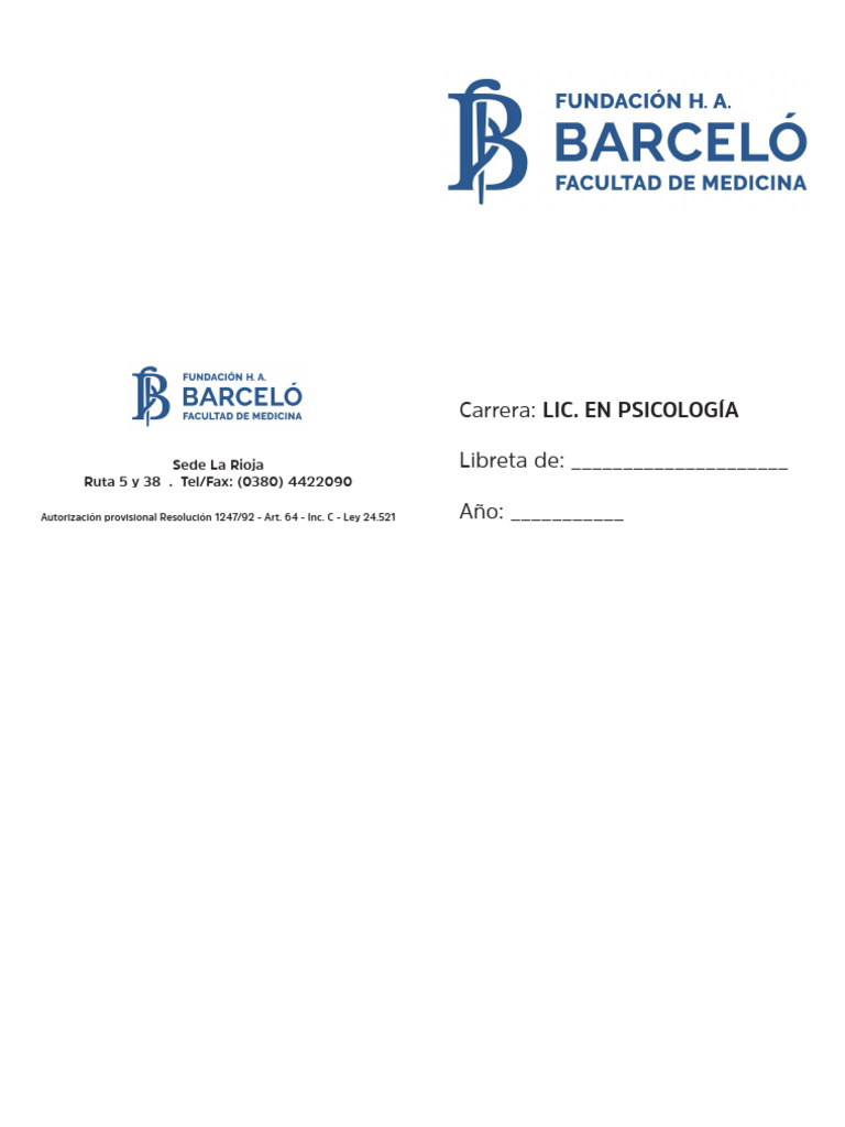 LIBRETA PRACTICAS BARCELO | PDF