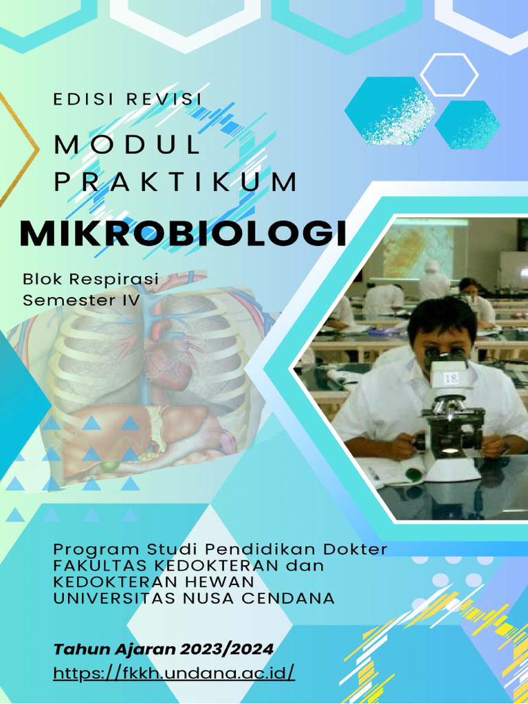 MODUL REVISI PRAKTIKUM MIKROBIOLOGI BLOK RESPIRASI TAHUN 2023 | PDF