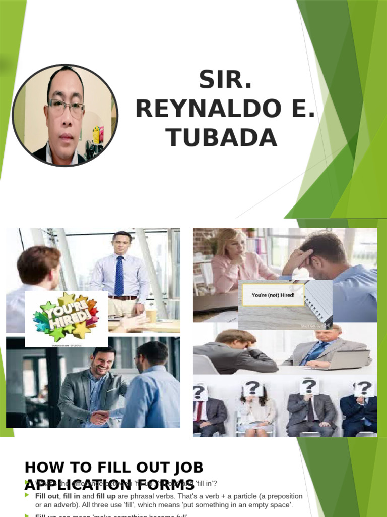 How To Fill Out Application Forms | PDF | Felony | Proofreading