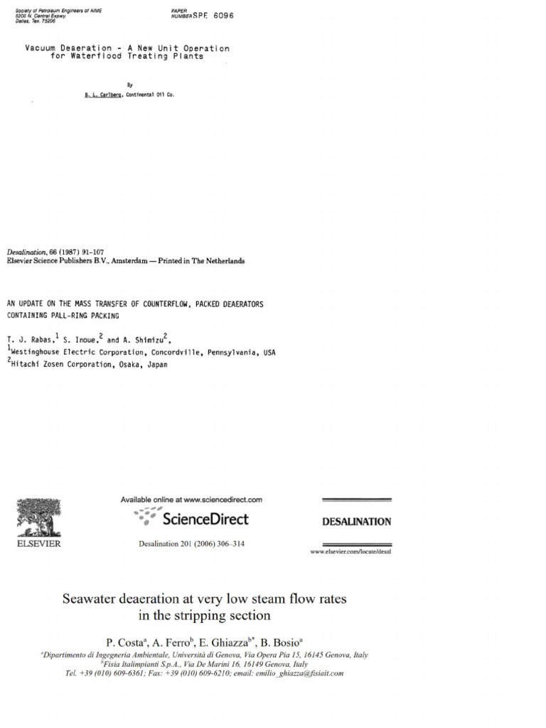 Vacuum Deaeration Pdf