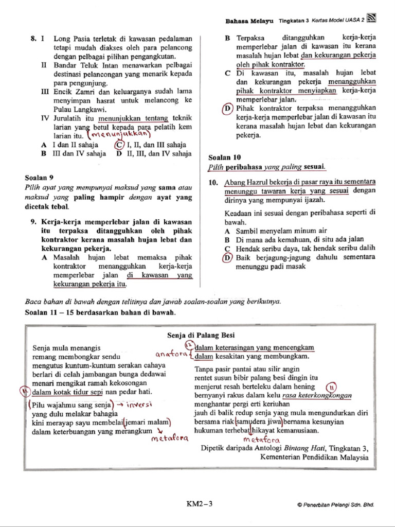 BM PT3 26 Februari 2025 | PDF