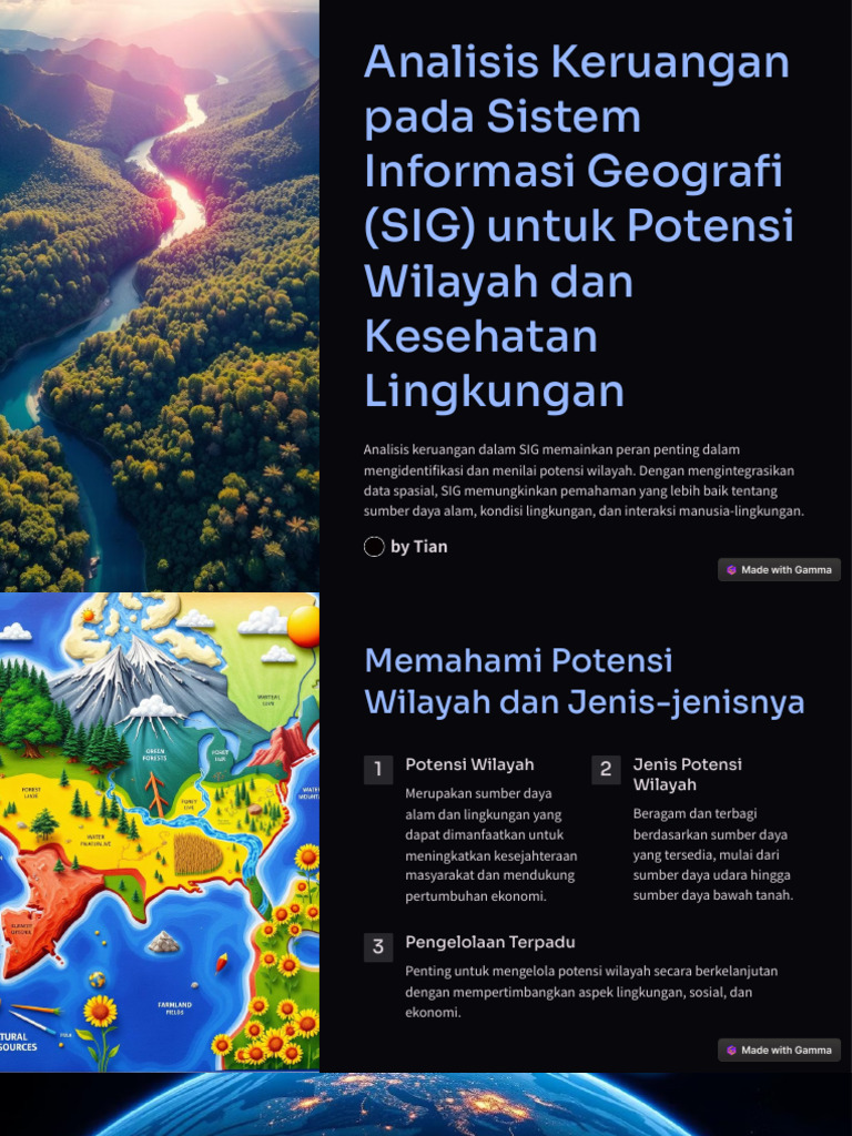 Analisis Keruangan Pada Sistem Informasi Geografi SIG Untuk Potensi Wilayah Dan Kesehatan ...