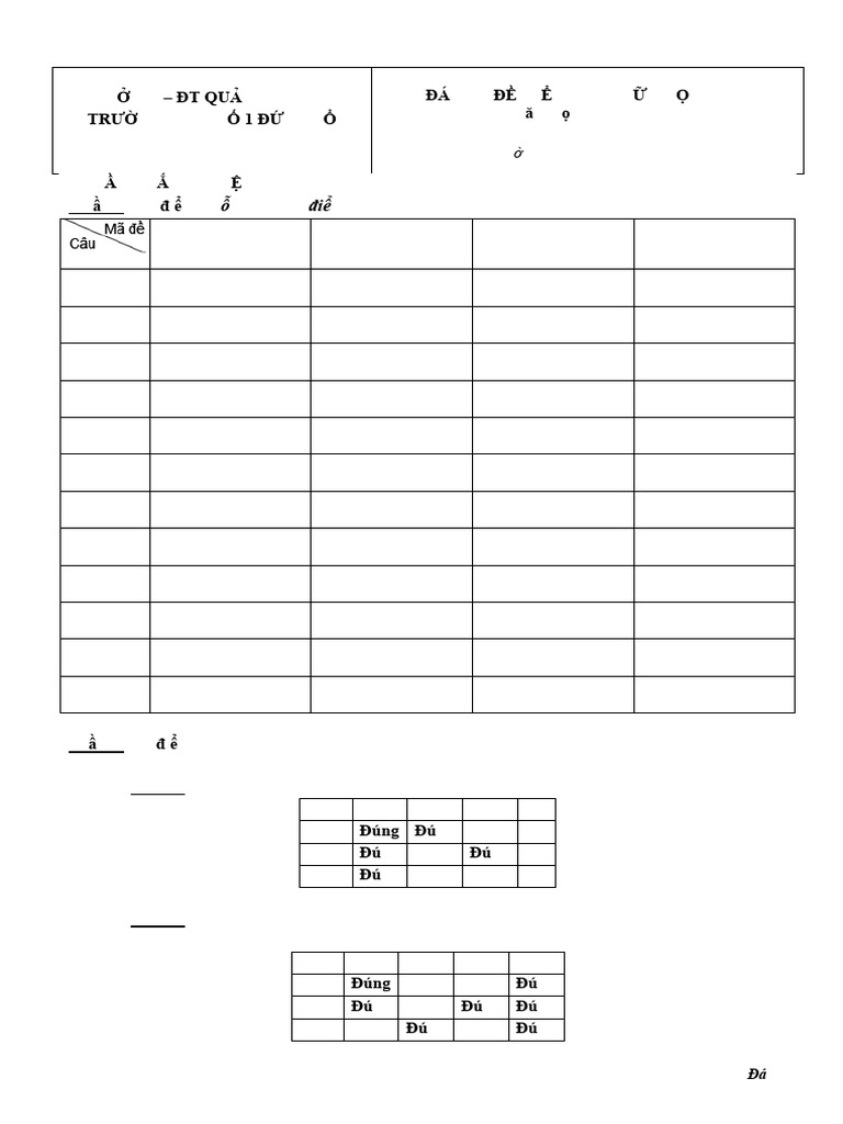 Đáp Án Toán 11 Gi A HK1 NH 2024 2025 | PDF