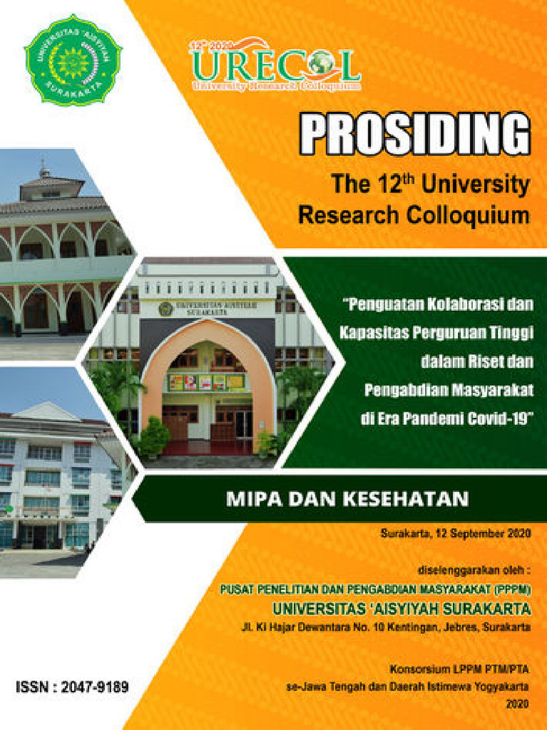 01 Prosiding Urecol 2020 | PDF