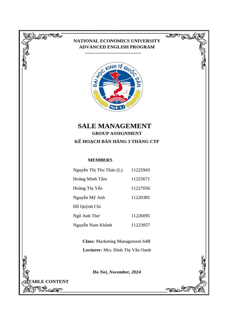 (SALES) Final Report | PDF | Fashion | Online Shopping