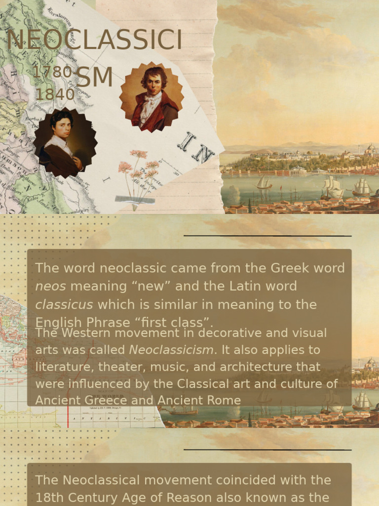 Neoclassicism Art AGUSTIN 3rd Quarter Report | PDF | Style | The Arts