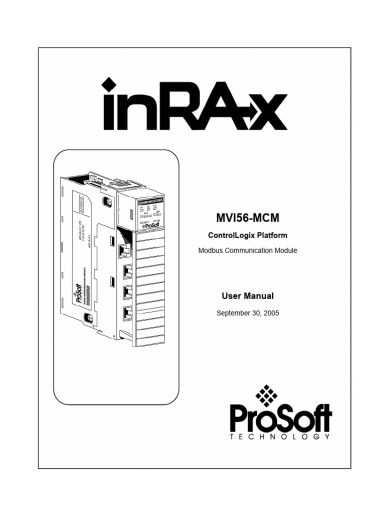 1756 Mvi56 MCM | PDF | Computer Network | Input/Output