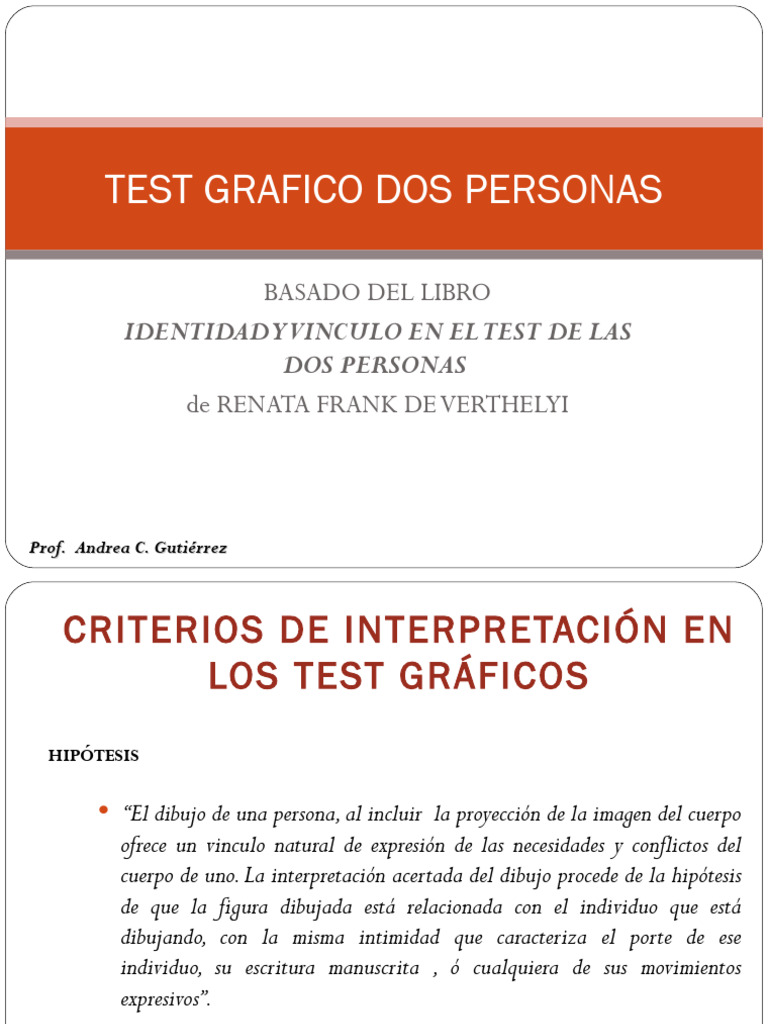 TEST GRAFICO DOS PERSONAS - Power | PDF | Heterosexualidad | Ciencias ...