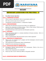 Botany Practical Record Book | PDF | Mitosis | Leaf